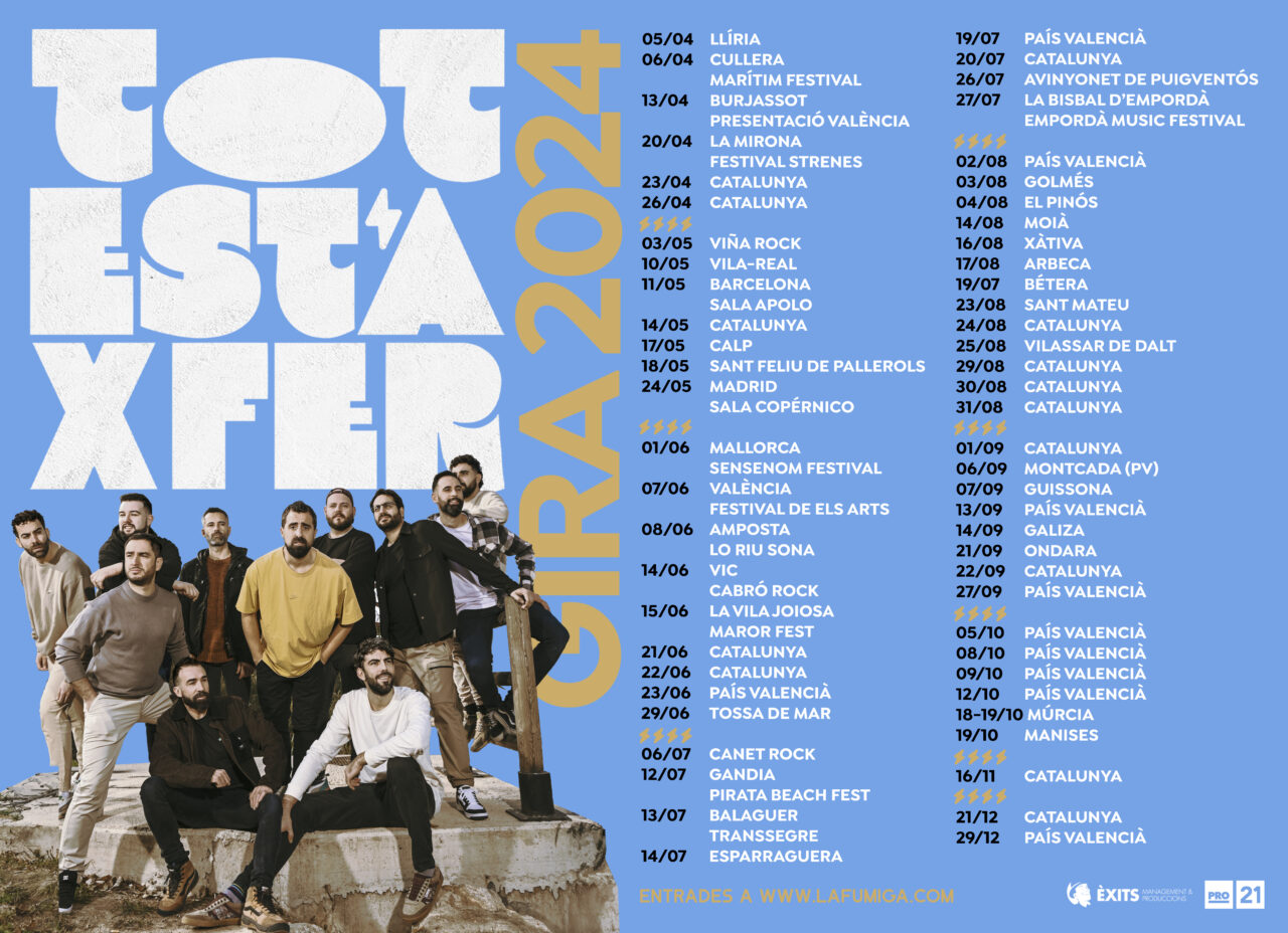 Gira LA FÚMIGA 2024: "Tot està per fer" - PRO21 Cultural